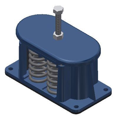 Mason Industries | Vibration Isolation Spring Mounts